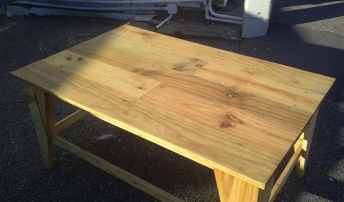 Upcycled Timber Coffee Table – The Shed Project Kāpiti