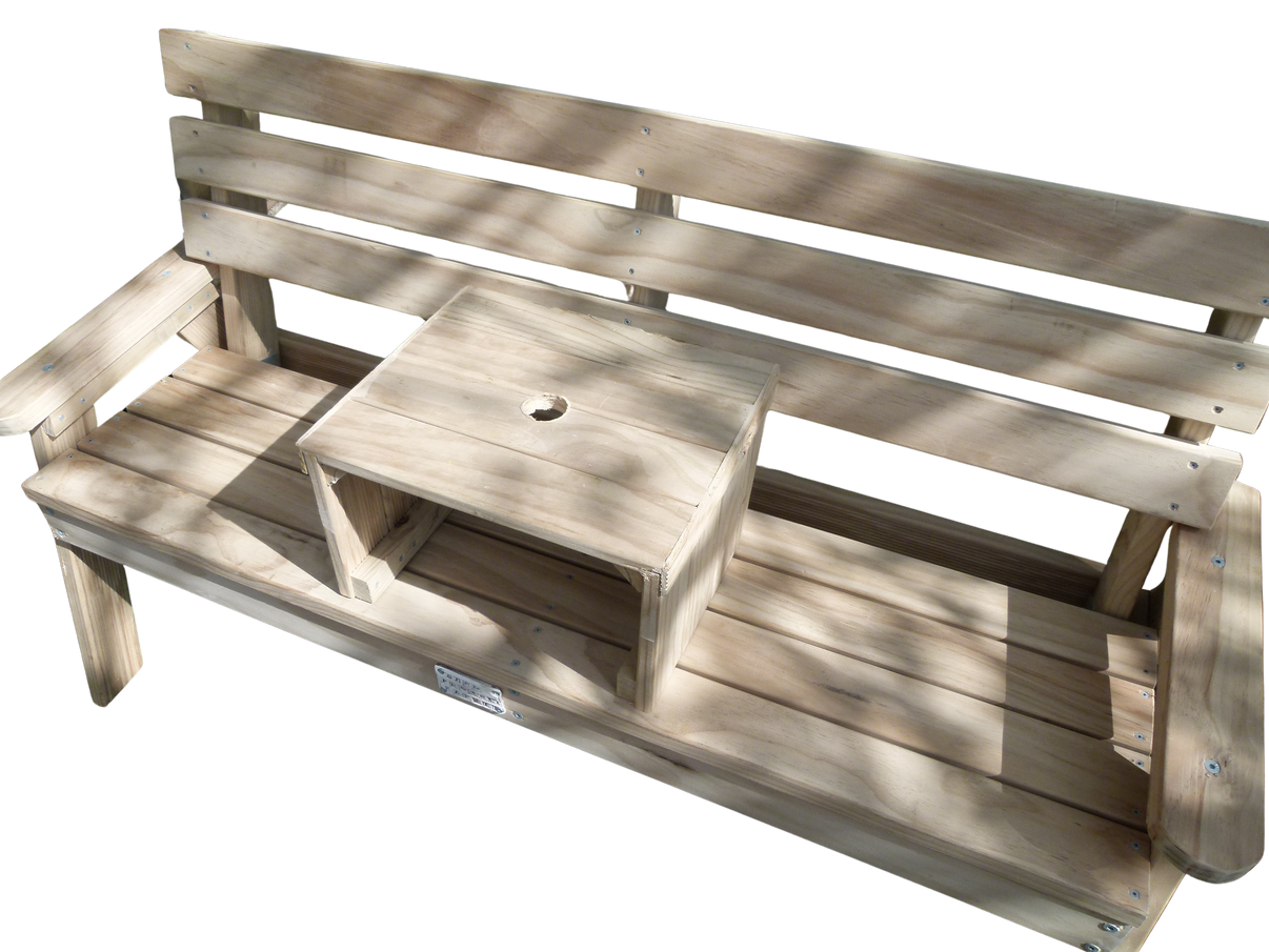"Jack and Jill" Garden Bench Seat – The Shed Project Kāpiti
